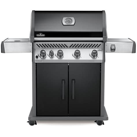 Napoleon Rogue Se 525 Propane Bbq With Range Side Burner In Black The