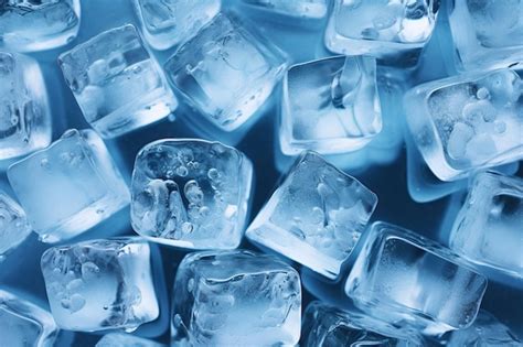 Premium Photo Ice Cubes Background
