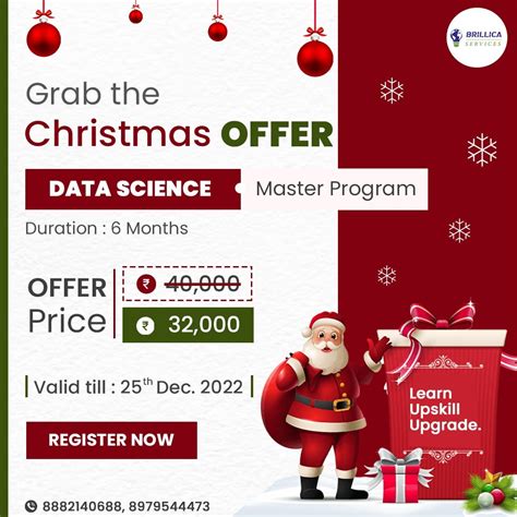christmas offer on data science course r learndatascience