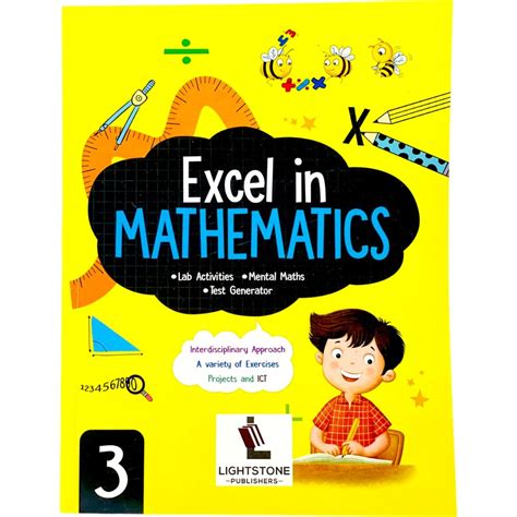 Excel In Maths Book 3 Ip Katib Paper And Stationery At Your Doorstep