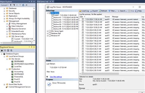 using registered servers in ssms sqlservercentral