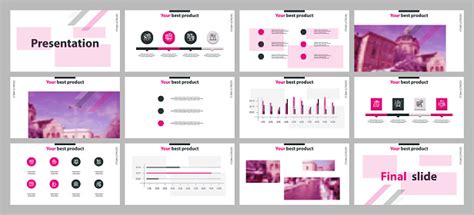 이 템플릿은 마케팅 및 광고 전단지 및 배너 연례 보고서에 사용 되는 비즈니스 프리 젠 테이 션으로 최고입니다 어두운 회색 배경에 요소 가리기에 대한 스톡 벡터 아트 및