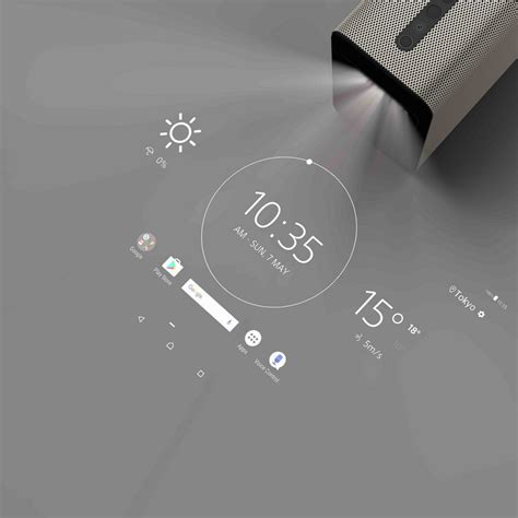 Sony Launches Xperia Touch Projector That Turns Any Surface Into A Touchscreen