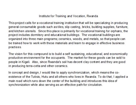 A Place For Sychronization Concept Statement