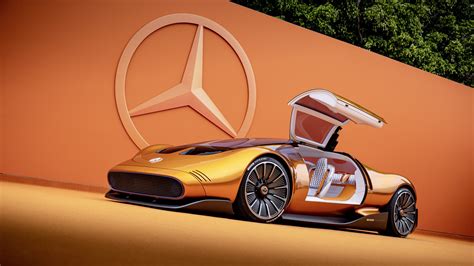 Mercedes Benz Vision One Eleven Is A Stunning Ev Tribute To The Iconic