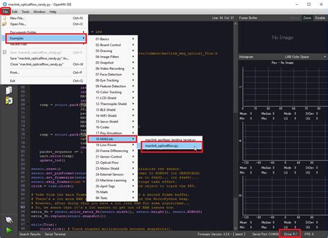 Openmv For Optical Flow — Copter Documentation