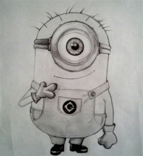 Minion By Manfredimelodia On Deviantart Disney Pencil Drawings