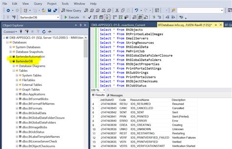 Unable To Get The Bartender Printing Status Seagull Support Portal