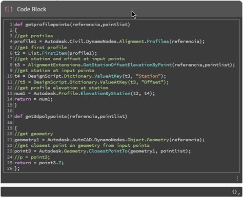 Static Methods In Imperative Block Designscript Dynamo
