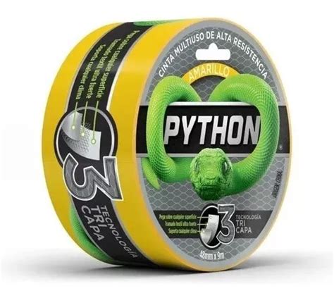 Fita Adesiva Python Cinza De Alta Resistência 48x9mt Fita Multiuso