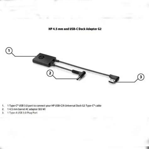 Type C Female To Hp Blue Pin Usb Adapter Computers Accessories