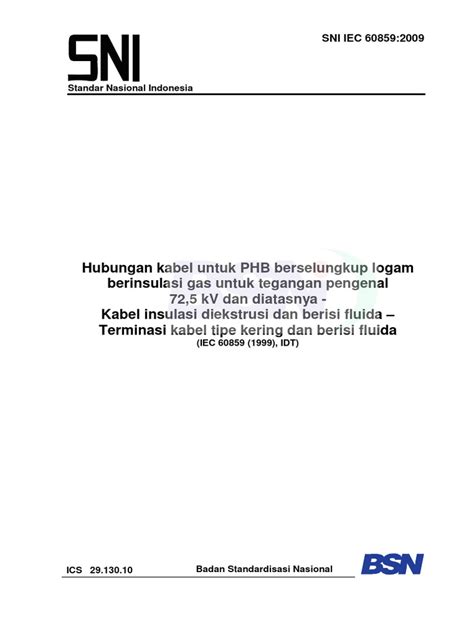 29313sni Iec 608592009 Pdf