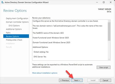Install Active Directory Domain Services Ad Ds Active Directory Pro