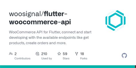 Github Woosignalflutter Woocommerce Api Woocommerce Api For Flutter