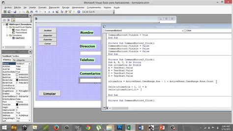 Como Guardar Datos En Una Celda De Excel En Visual Basic YouTube