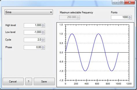 How To Create A Waveform Containing Two Different Sine Waves Rohde