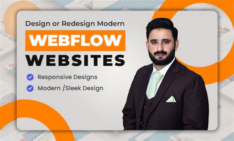 Develop Fully Responsive Webflow Websites With Interactions By Adnan