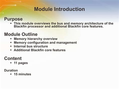 Blackfin Processor Core Architecture Part 3 Ppt Data Storage And