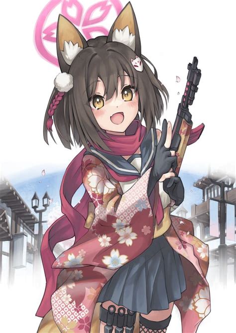 Kuda Izuna Blue Archive Image By Serena Runa Zerochan Anime Image Board