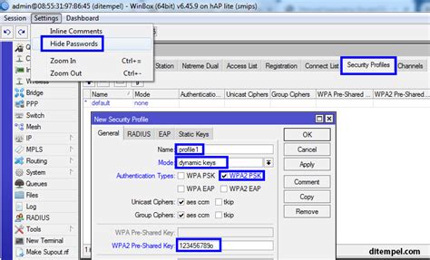 Menyambungkan Router Mikrotik RB941 2nD Dengan Hotspot Handphone Ditempel