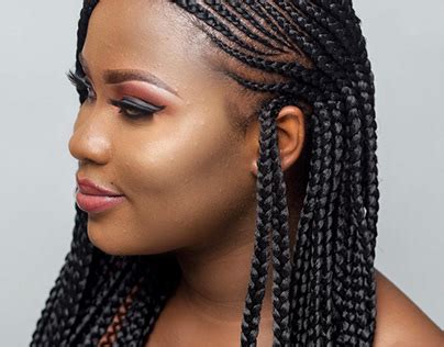 Side Part Cornrows Makeover Projects Photos Videos Logos Illustrations And Branding Behance