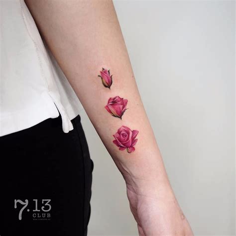 Rosebud Tattoos For Women