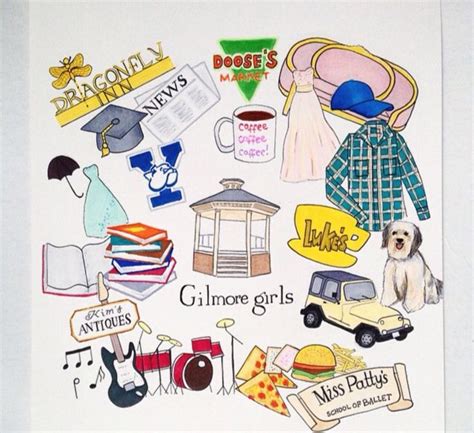 Gilmore Girls Painting Of Girl Girl Drawing Gilmore Girls