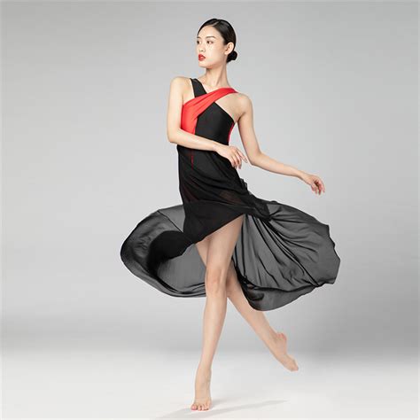 Performance Long Lycra Dance Dress Dansgirl