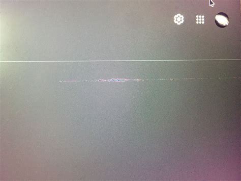 Line Of Oddly Coloured Pixels Help Rzephyrusg15