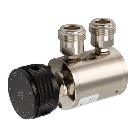 0 To 10 Db Rotary Step Attenuator N Type Female To N Type Female With