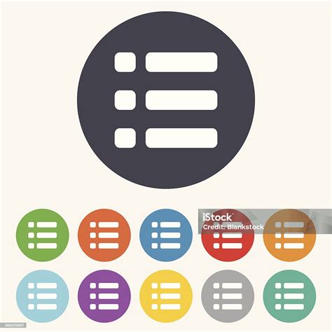 목록 팻말 아이콘크기 컨텐츠 보기 옵션을 기호까지 0명에 대한 스톡 벡터 아트 및 기타 이미지 0명 기사 출판 기하 도형 Istock