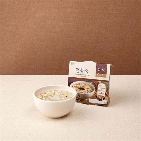 본죽 전복버섯죽 270g 꽃마usa