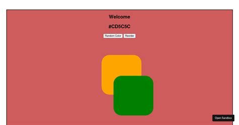 Random Color Generator React App Codesandbox
