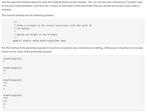 Solved This Project Builds On The Recursion Exercises Lab Chegg