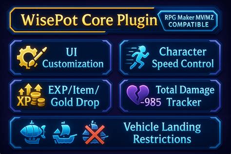 Mz [plugin Release] Wisepot Free Plugins Rpg Maker Mz Rpg Maker Forums