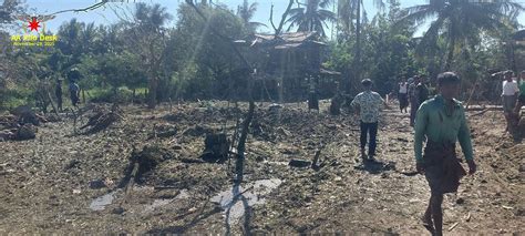 အာရက္ခဒေသ၊ ကျောက်တော်မြို့နယ်အတွင်းရှိ ကြောင်ဖိုရွာအား ဖက်ဆစ် အကြမ်းဖက