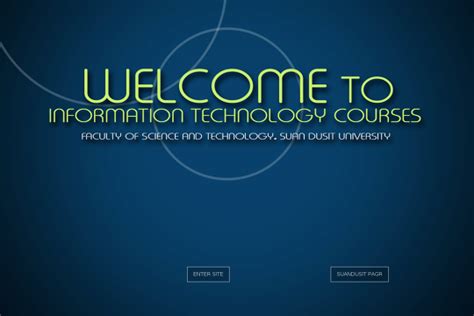 Information Technology Program Webflow
