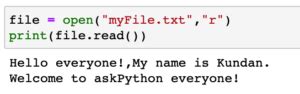 How To Modify A Text File In Python Askpython