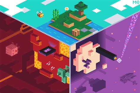 Pixilart Minecraft Cube By Masterbeany
