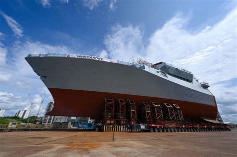 下一代「潛艦獵手」 英「26型」巡防艦二號艦艦艏完工 自由軍武頻道