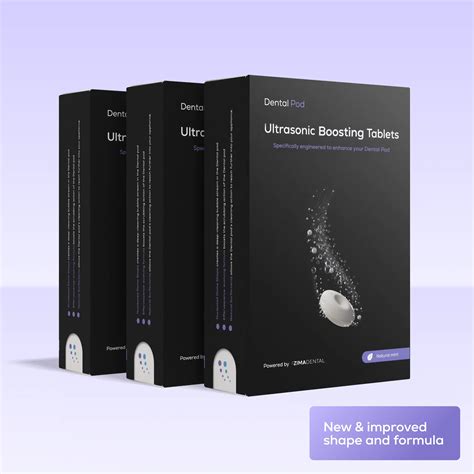 Dental Pod Ultrasonic Boosting Tablets Cleaning Tablets Zima Dental Uk