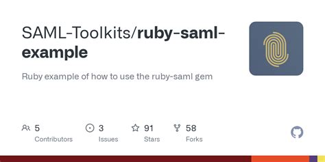 Github Saml Toolkitsruby Saml Example Ruby Example Of How To Use