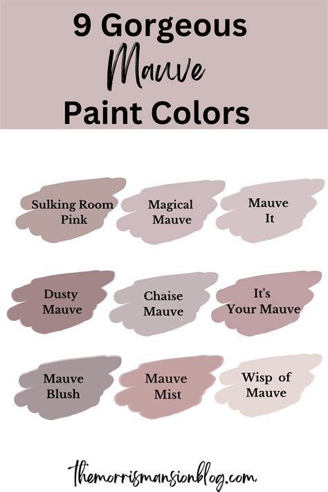 Best Mauve Paint Colors Artofit