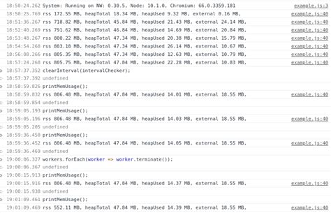 Memory Overhead For Webworker Communication Not Freed Correctly · Issue 6632 · Nwjsnwjs · Github