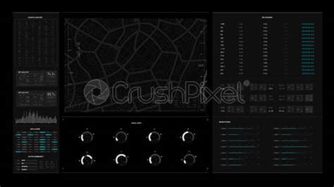 Sci Fi Futuristic User Interface Hud Design Panel Stock Vector Crushpixel