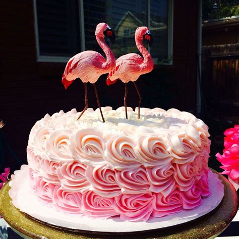 Starbird Bakehouse Prettiest Flamingo Cake Flamingocake Flamingo
