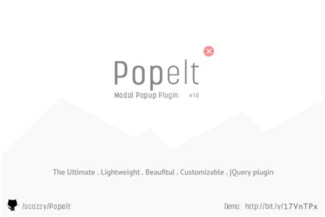 Popelt A Lightweight Jquery Modal Popup Plugin Techchurian