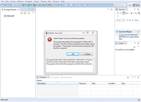 Eclipse Wont Open The Minecraft Project Forgegradle Forge Forums