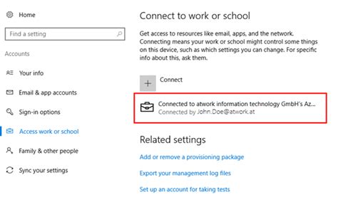 Blogatworkat Azure Active Directory Join Step By Step In Windows 10