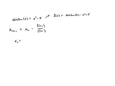 solved use newton s method to find all solutions of the equation